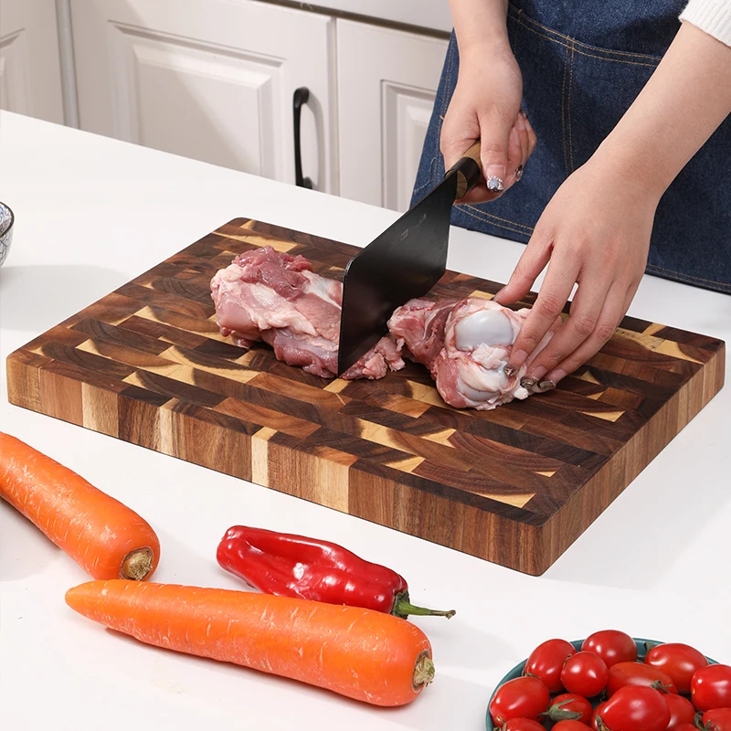 Nature Color Solid Wood Cutting Board - Sustainable & Durable