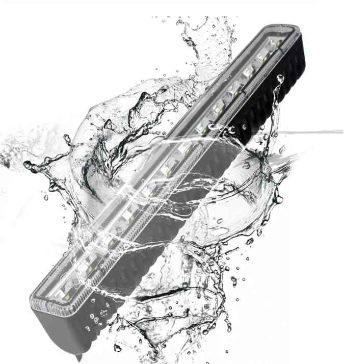 Tuff Plus Ip67 12v 24v 36w Single Row Off Road Led Light Bars Off Road ...