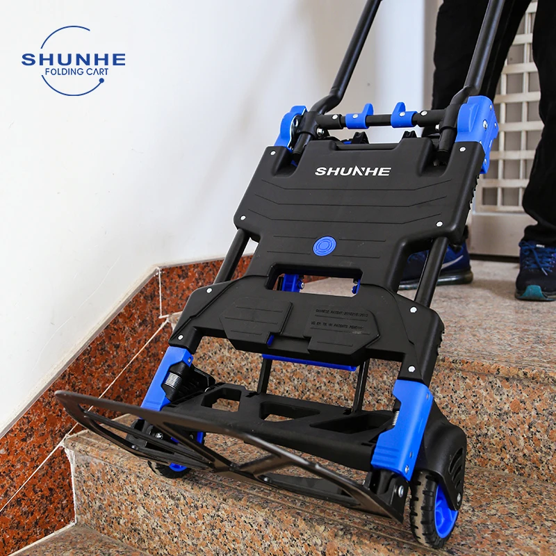 2 in 1 Convertible Multi-Function Hand Truck - Aluminum