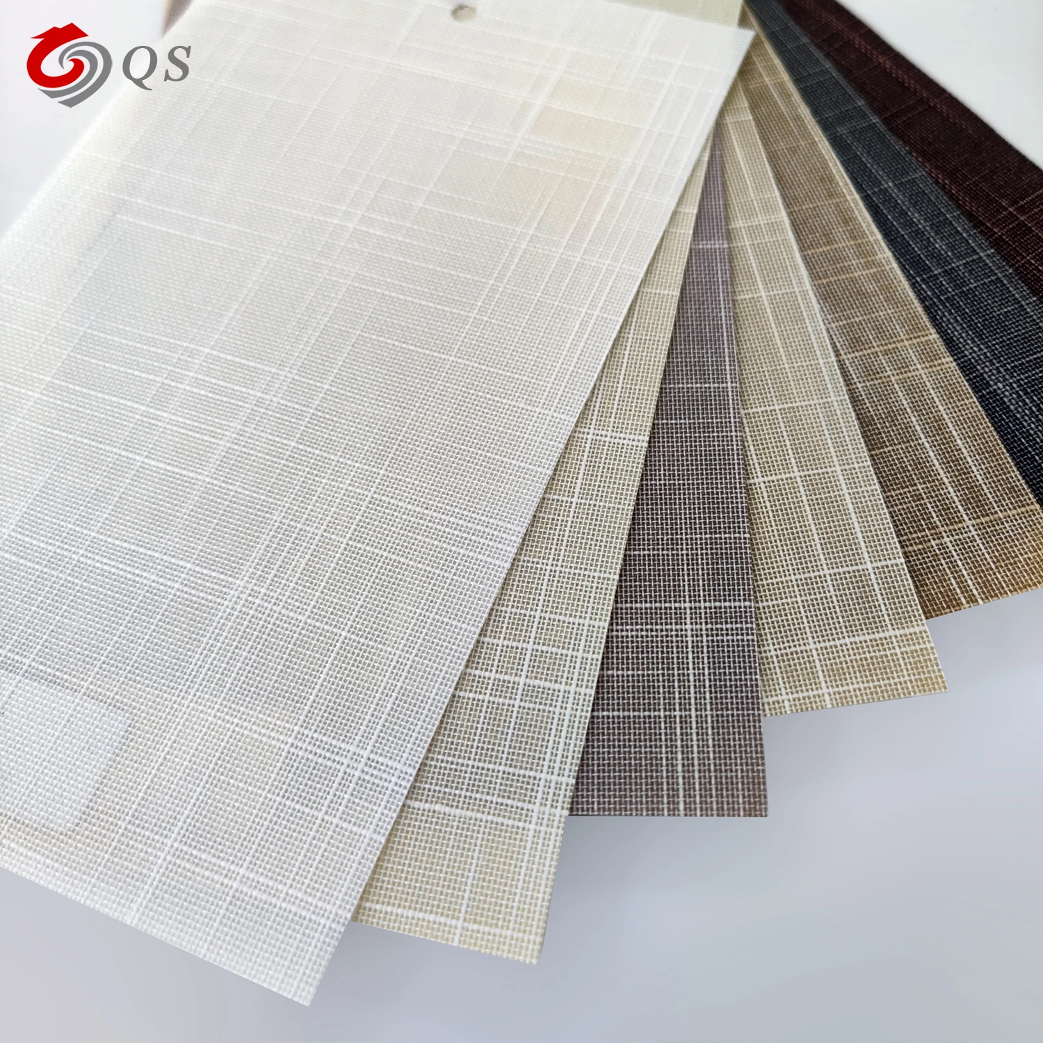 Qs951 Transparent 89mm 127mm Vertical Blinds Curtains For High Window Wholesale Polyester Roller ...