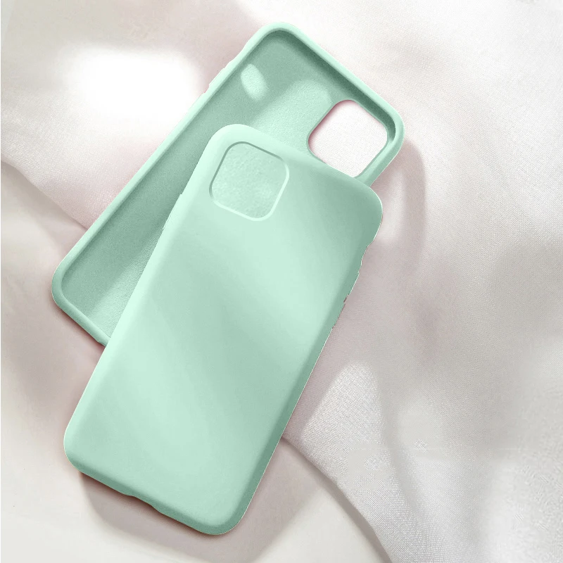 Hot Selling Rubber Silicone Phone Case For Iphone 13 Pro 12 11 Xsmax ...