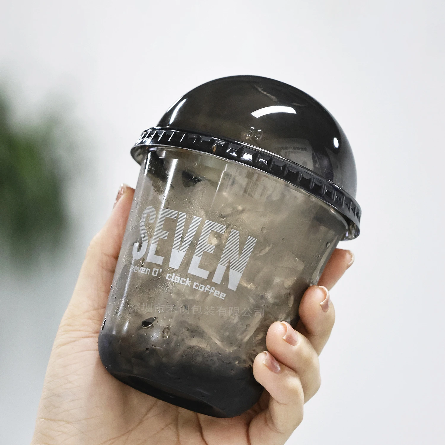 Custom Printed 92Mm 330Ml Boba Bubble Tea Cups U Bottom Clear ...