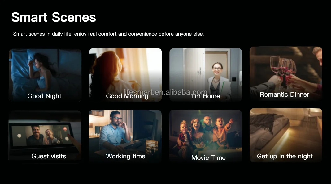 Nature 7 PRO Smart Home Control Panel - Lifesmart Gaming Room Alexa
