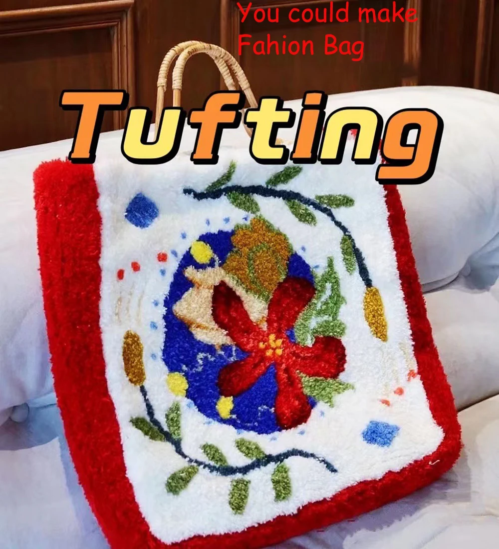 UOO Hot Selling White Embroidery Carpet Backing Primary Monks Tufting ...
