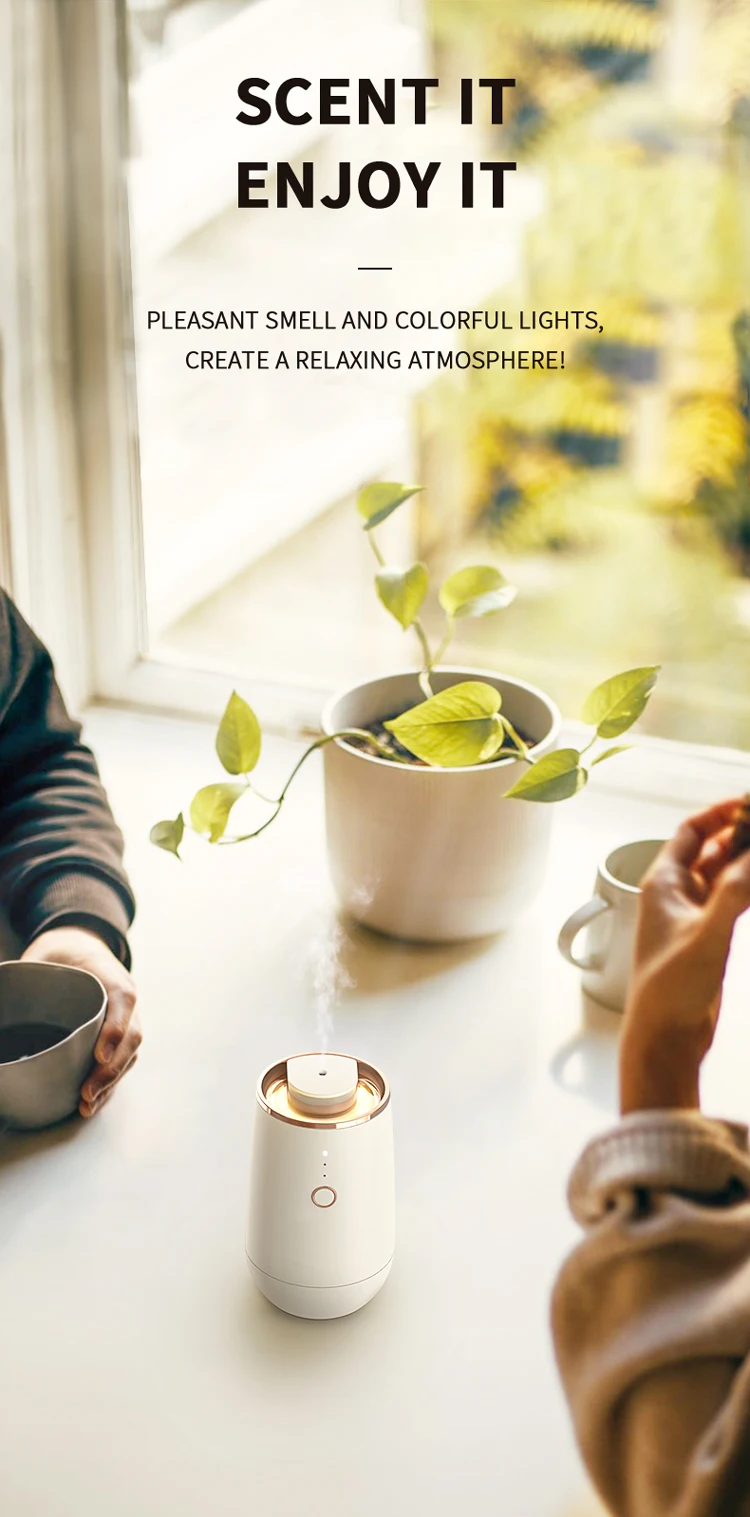 SCENTA Home Aroma Diffuser - Luxury Waterless Essential Oil