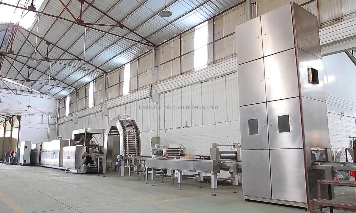 Industrial Wafer Biscuit Line with Continuous Baking System| Alibaba.com