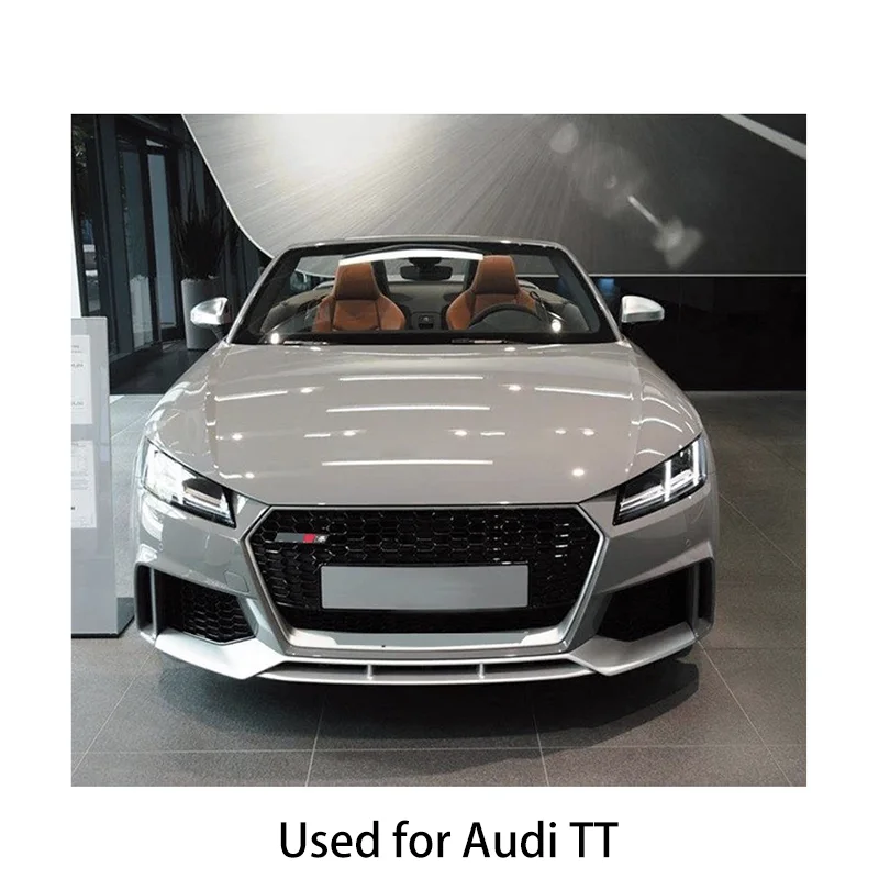 Ttrs Body Kit Front Bumper Honeycomb Grill For Audi Tt Ttrs Body Kit ...