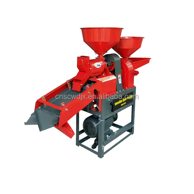 DONGYA AGRO Vibratory Screen Rice Milling Machine - 180kg/h