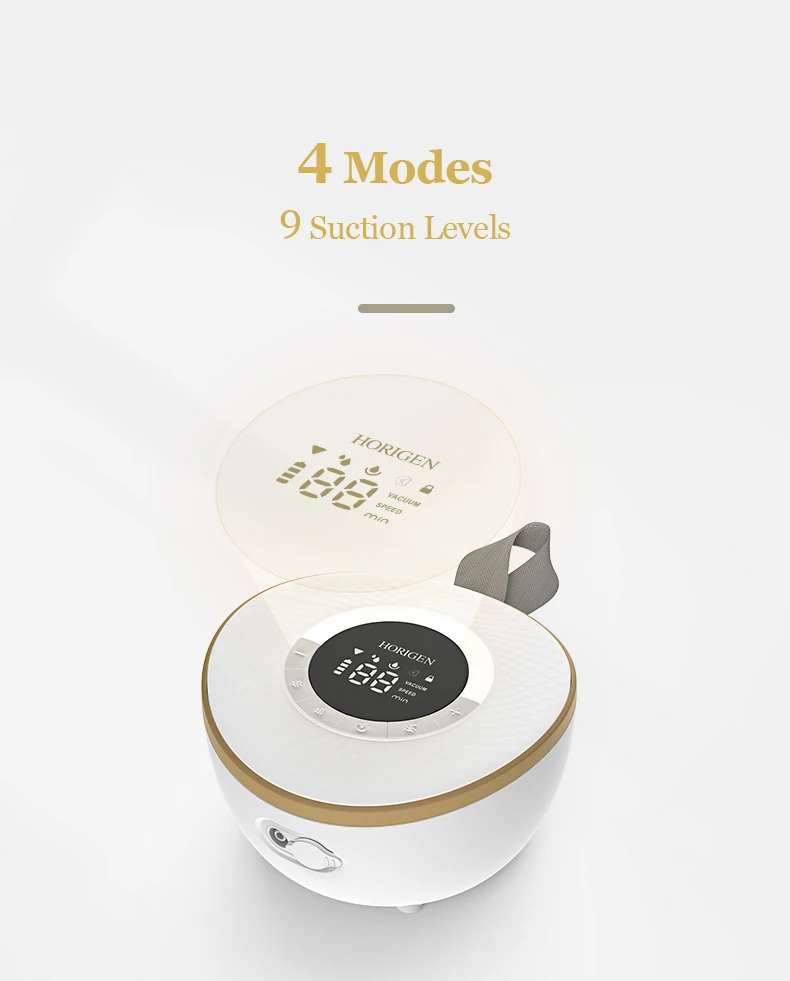 Horigen Rechargeable Breastfeeding Pump - Noiseless & Efficient