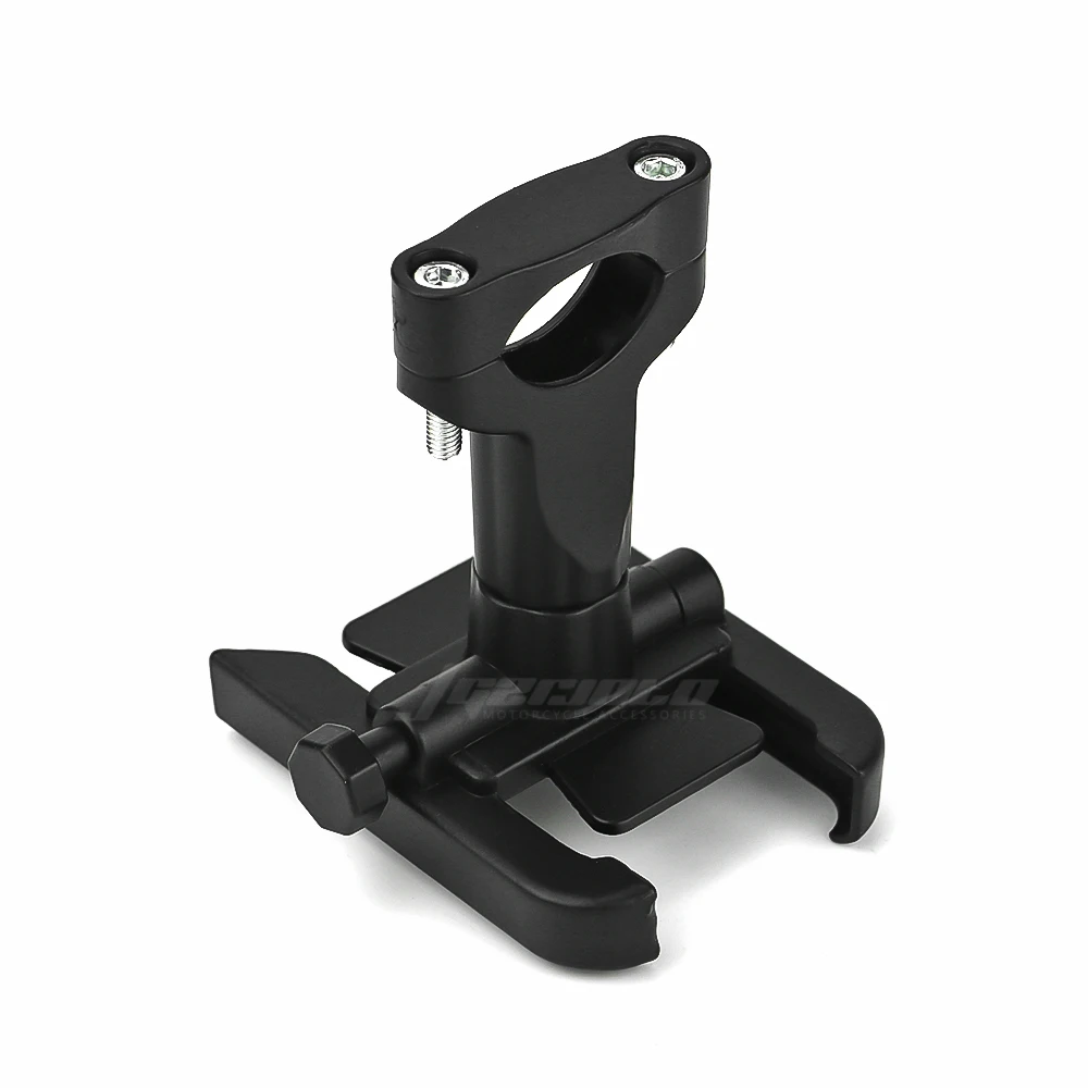 Universal Motorcycle Handlebar Bracket Holder Adjustable Mobile Phone ...