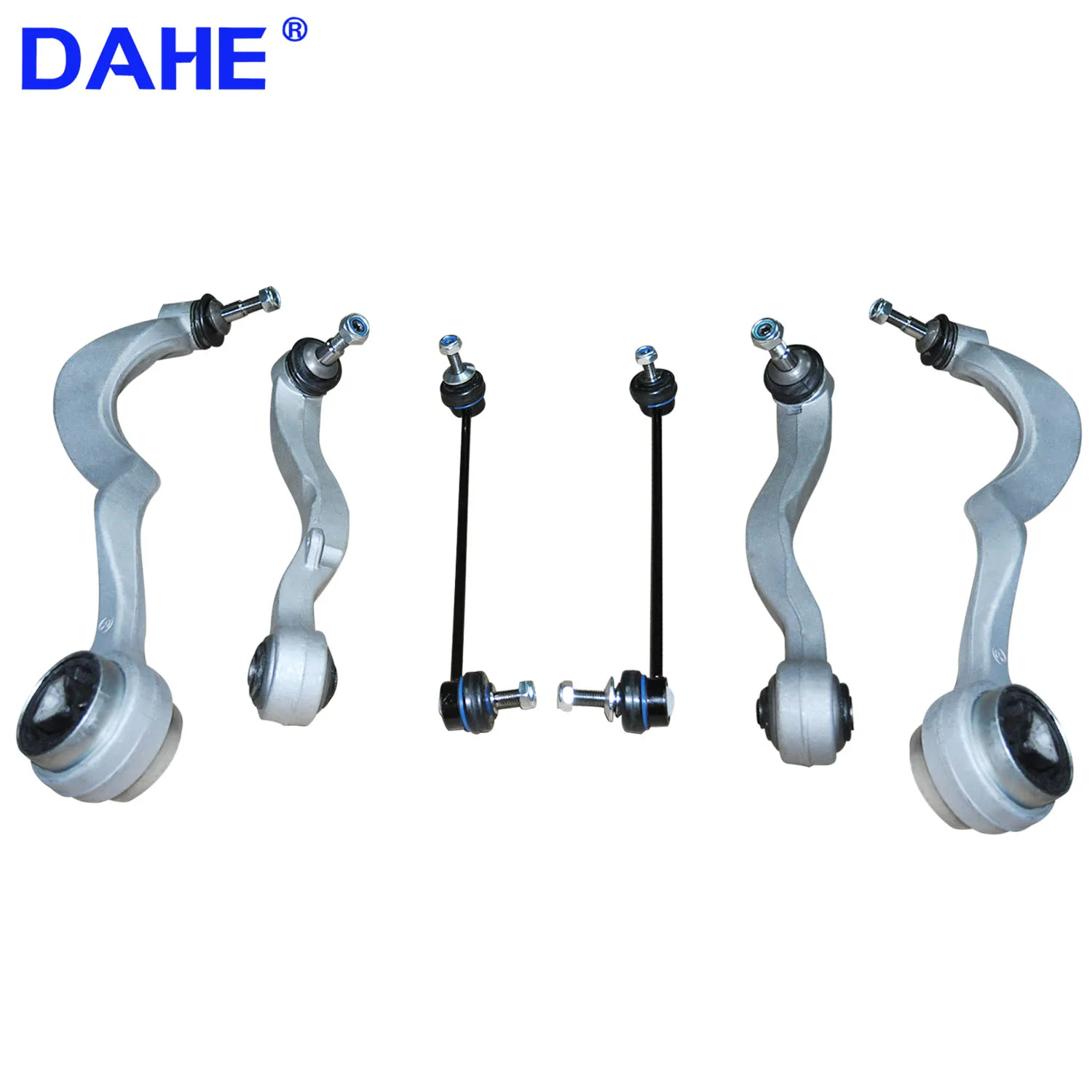 Front Rear Ball Joint Control Arm Arms Tie Rod Assembly Sway Bar Kit ...