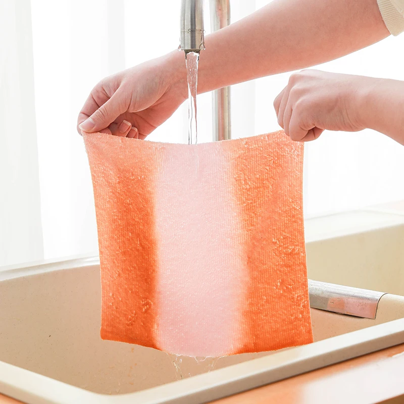 Microfiber Cleaning Cloth Kitchen Household Cleaning Extractable Towels ...