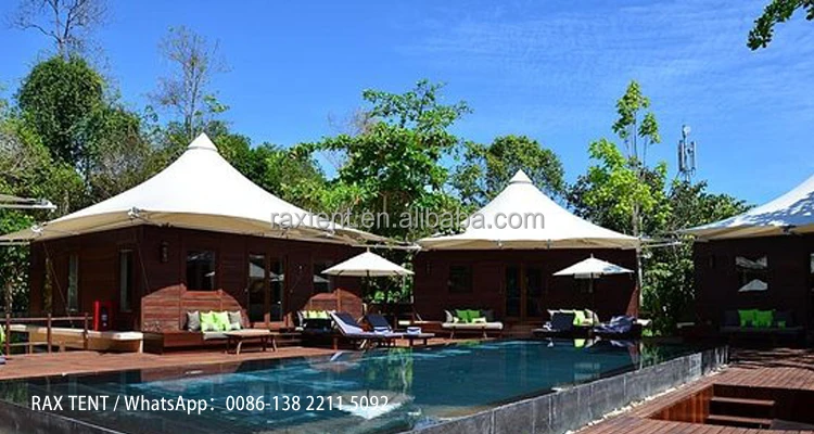 100 SQM Tent House for Permanent Living - Luxury & Durability