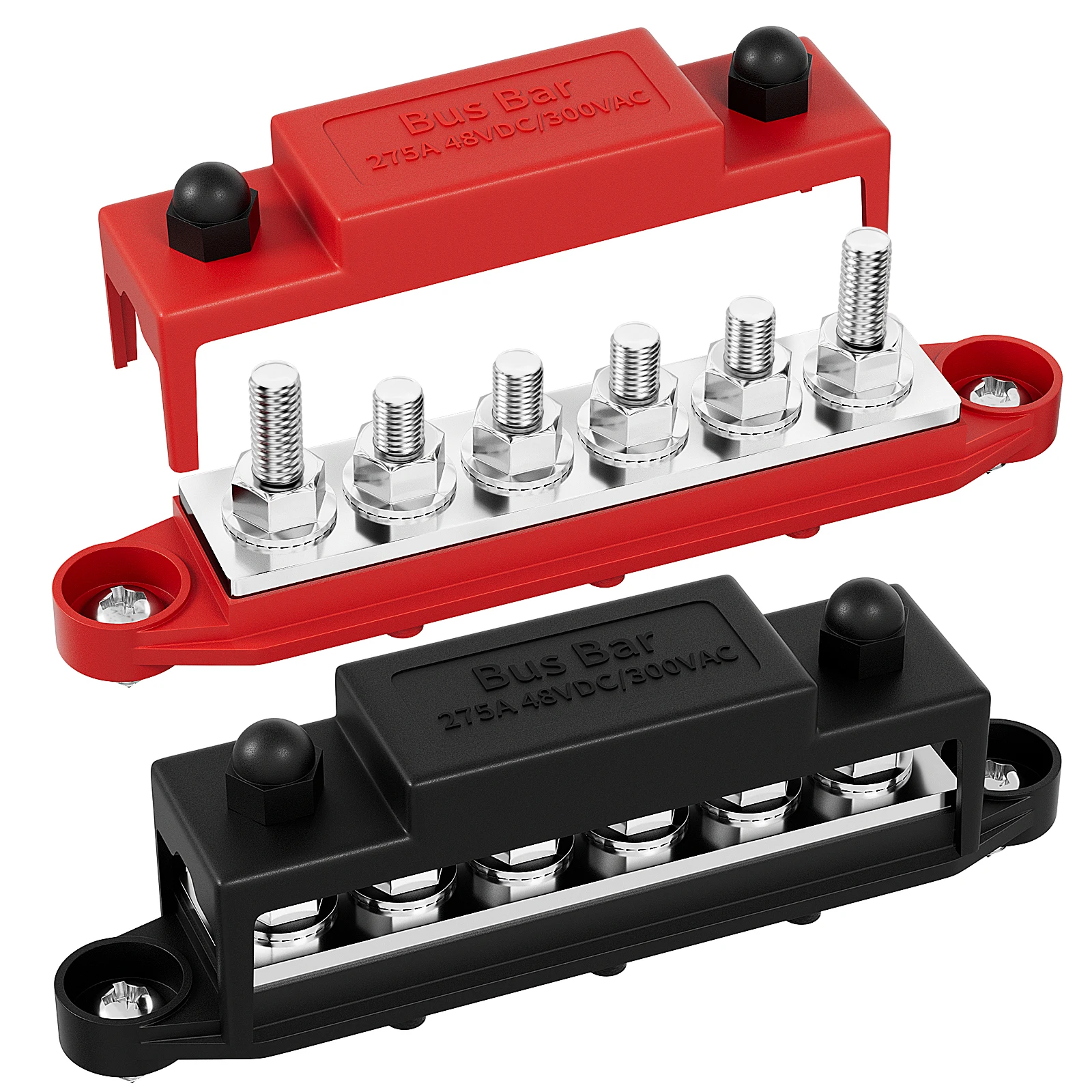 Alibaba.com: 275A 12V Power Distribution Bus Bar, 6 x 5/16 Inch (M8 ...