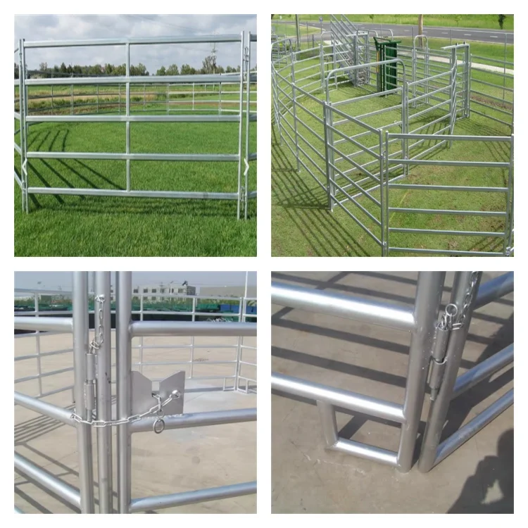 Electro Galvanized Steel Farm Field Fencing Poles Cattle Cow Fence ...