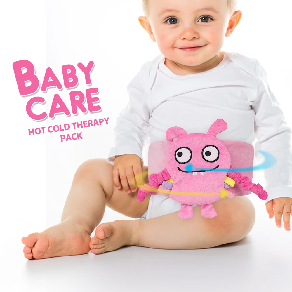 Baby Adjustable Herbal Belly Heating Pad for Fussy Infant Gas Relief ...