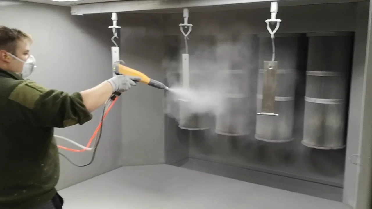 Electrostatic Powder Coating Package Systems With Spray Gun/ Powder ...