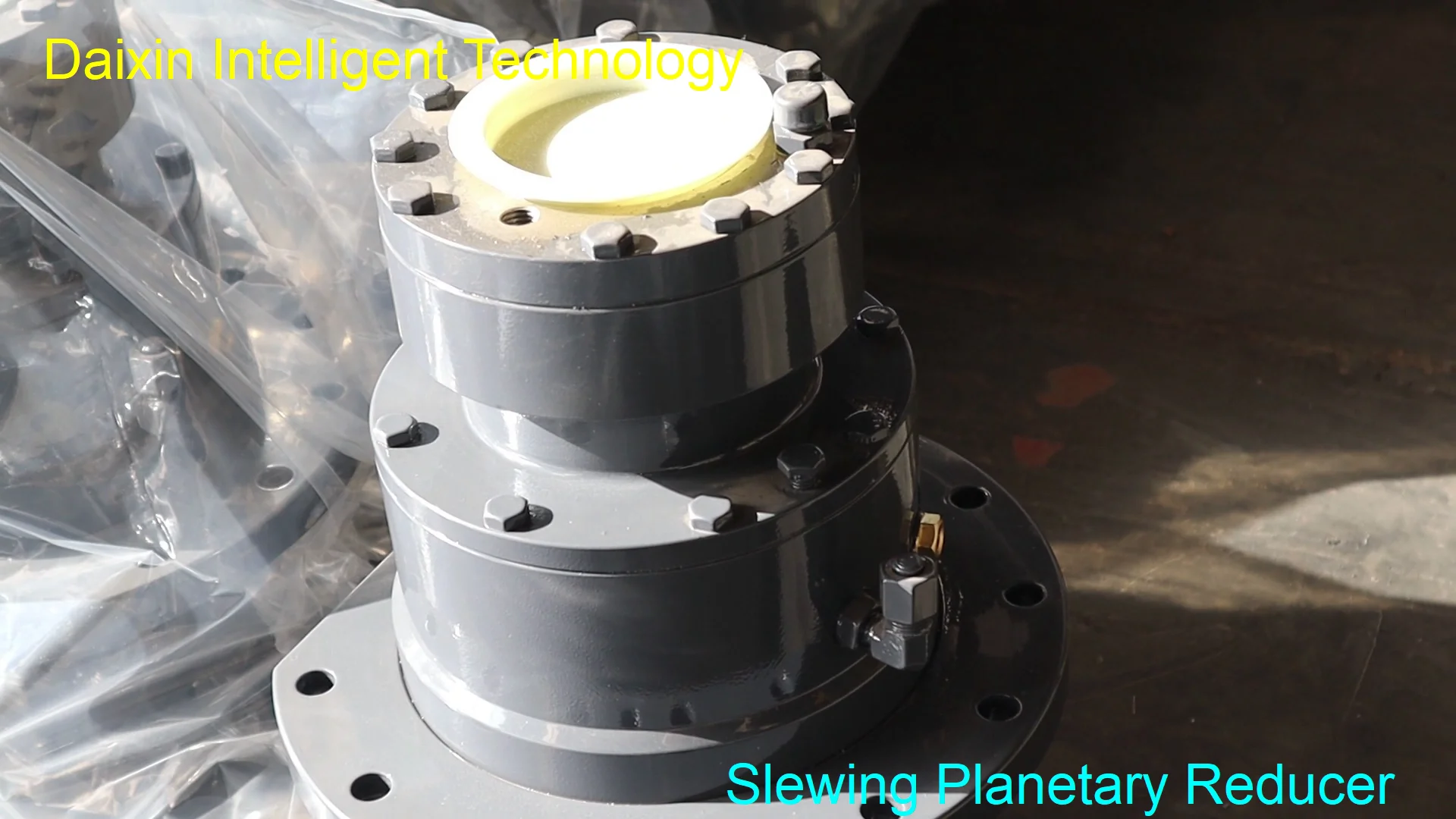 Dh4b53e 4400nm Torque 53 Rario Planetary Slewing Reducer For Aerial ...