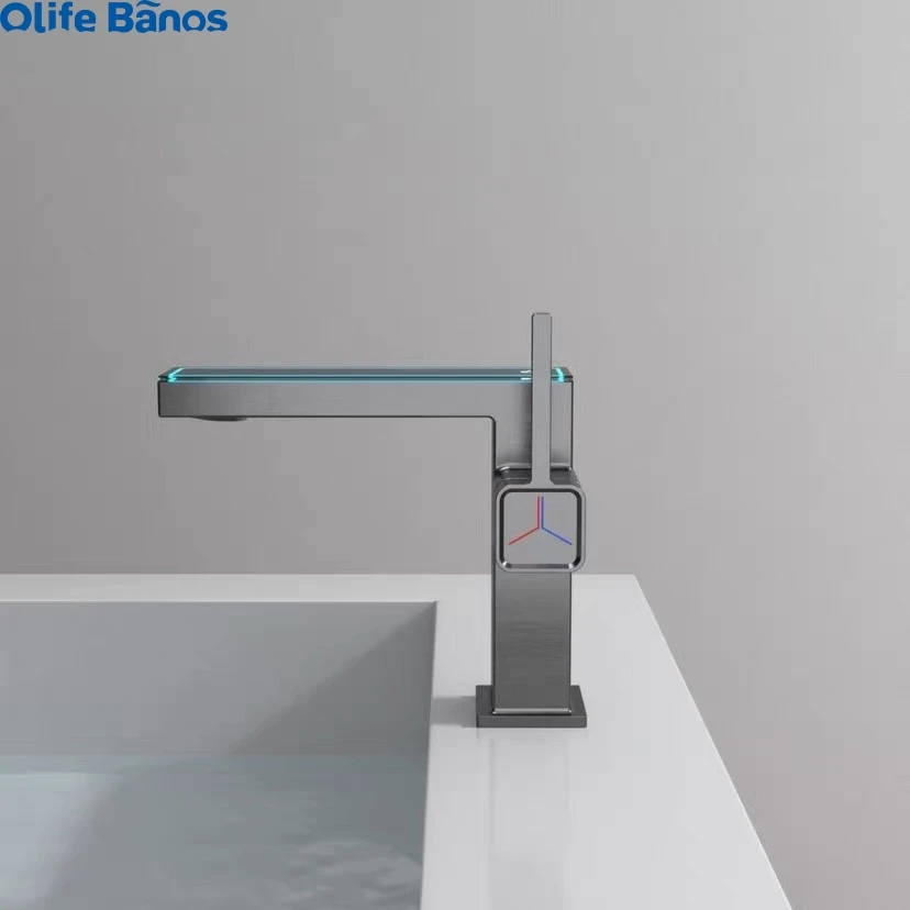 Olife Banos New Design Modern Washbasin Faucet - Black Mixer