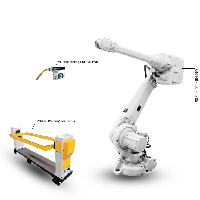 Abb Robotic Arm,With A Payload Of 45kg,Paired With Cngbs Brand Welding ...