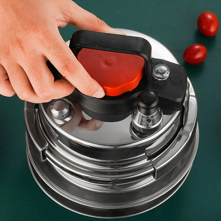304 Stainless Steel Pressure Cooker - 1.4L Mini Model