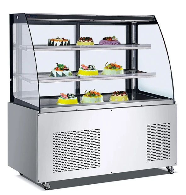 Vertical Beverage Showcase Freezer - High Quality Display