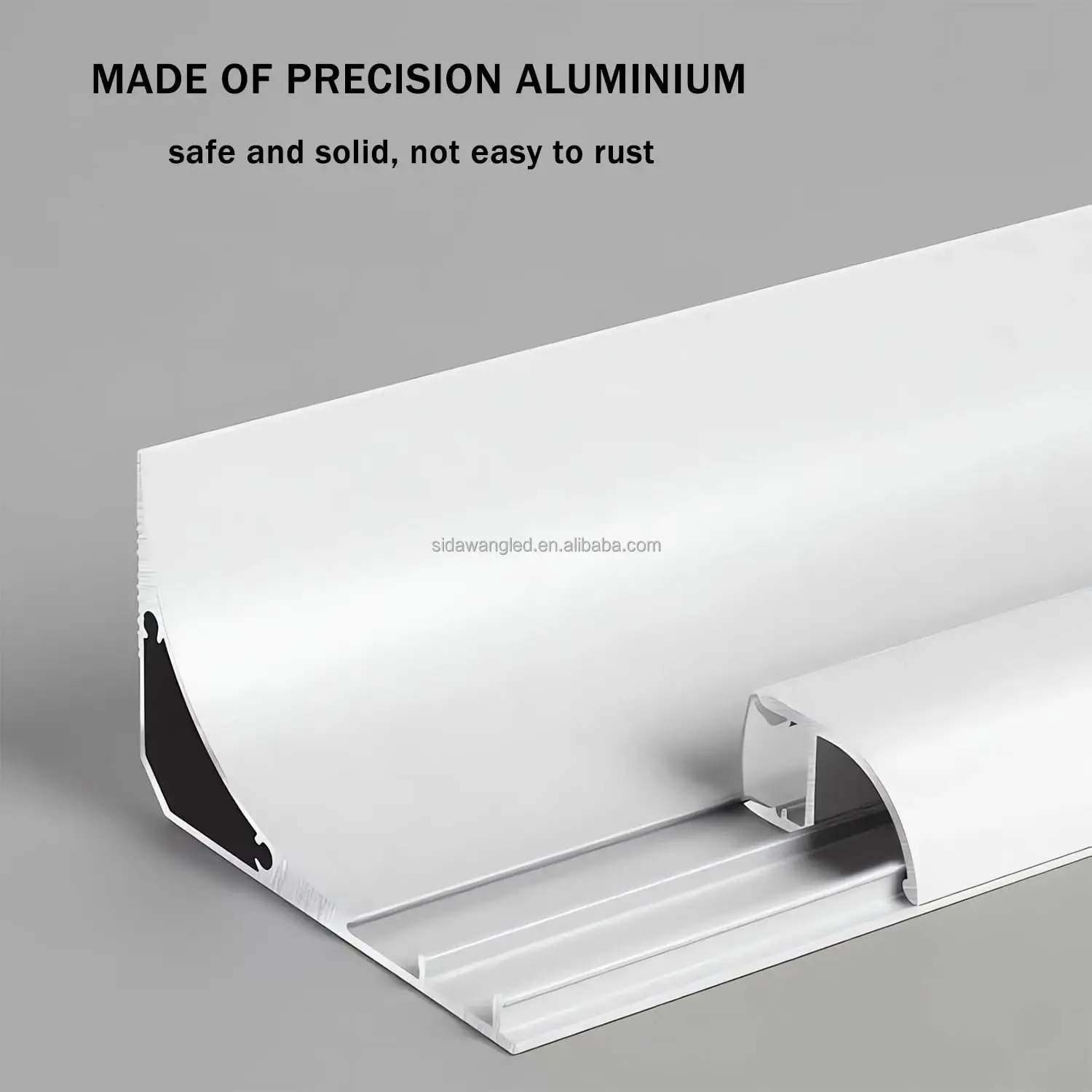 Led Aluminum Profile Light Channel - 1M/2M/3M Linear Fixture for Corner ...