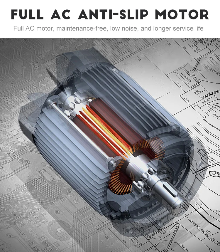 CE MSDS HUAYA Electric Forklift 3.5 Ton - Portable & Powerful