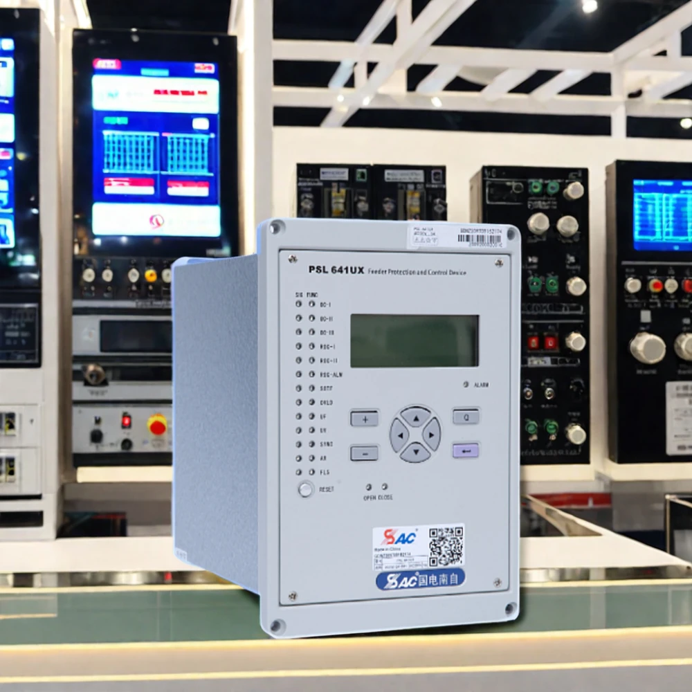 SAC PSL641UX High Power Feeder Protection Relay Control Device with PT Supervision for 10kV ...