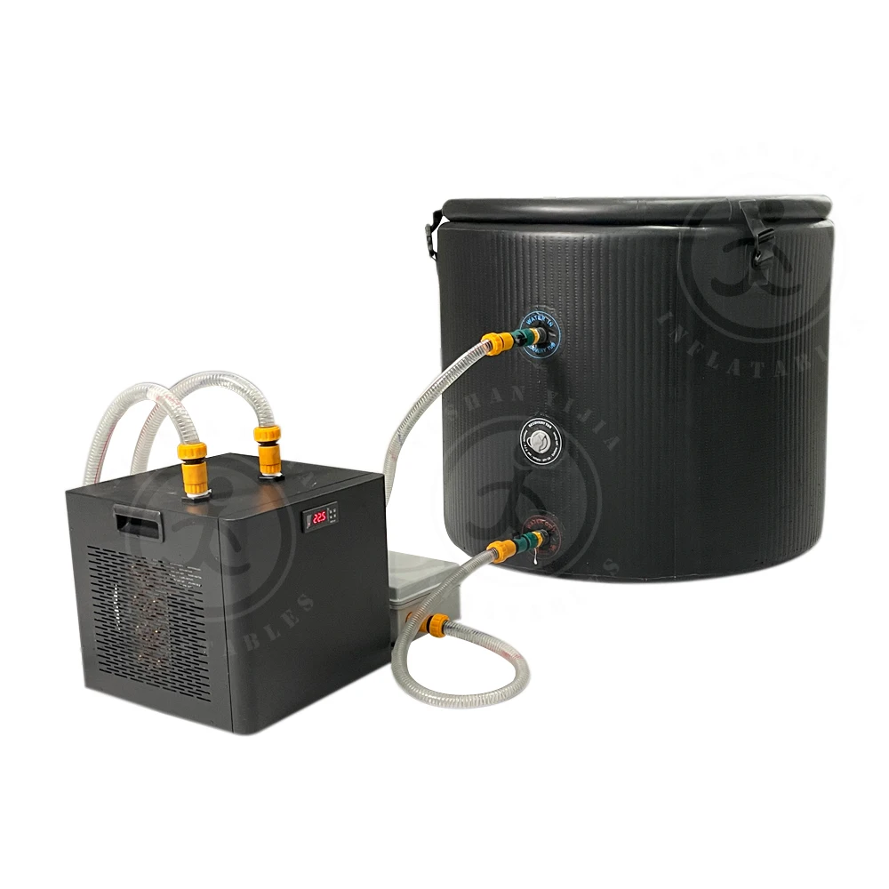 Inflatable Ice Bath Therapy Portable Pod Cold plunge Soaking Sports ...