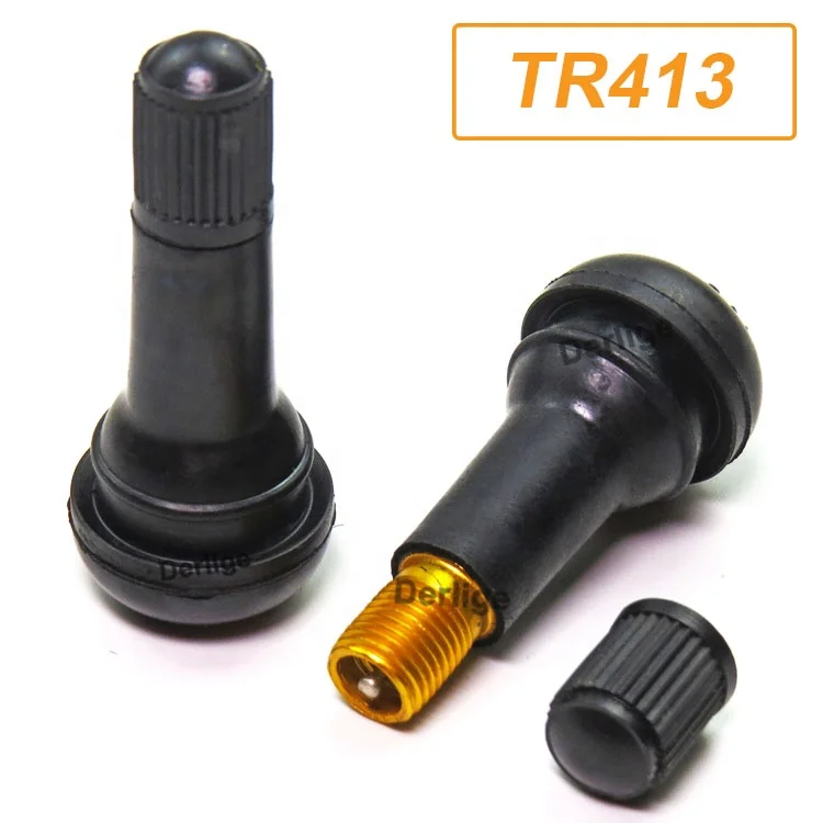 Rubber Tr413 Valve Stems For Tire Repair - Universal Replacement Oem