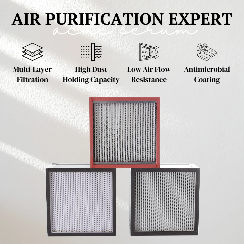 CHUQI HEPA Filter with Separator - High Efficiency Air Purification