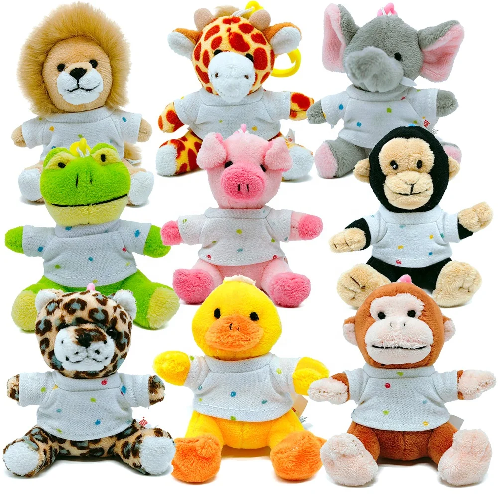 2020 New Various Stuffed Animals Keychain Gifts Custom Logo Stuffed ...