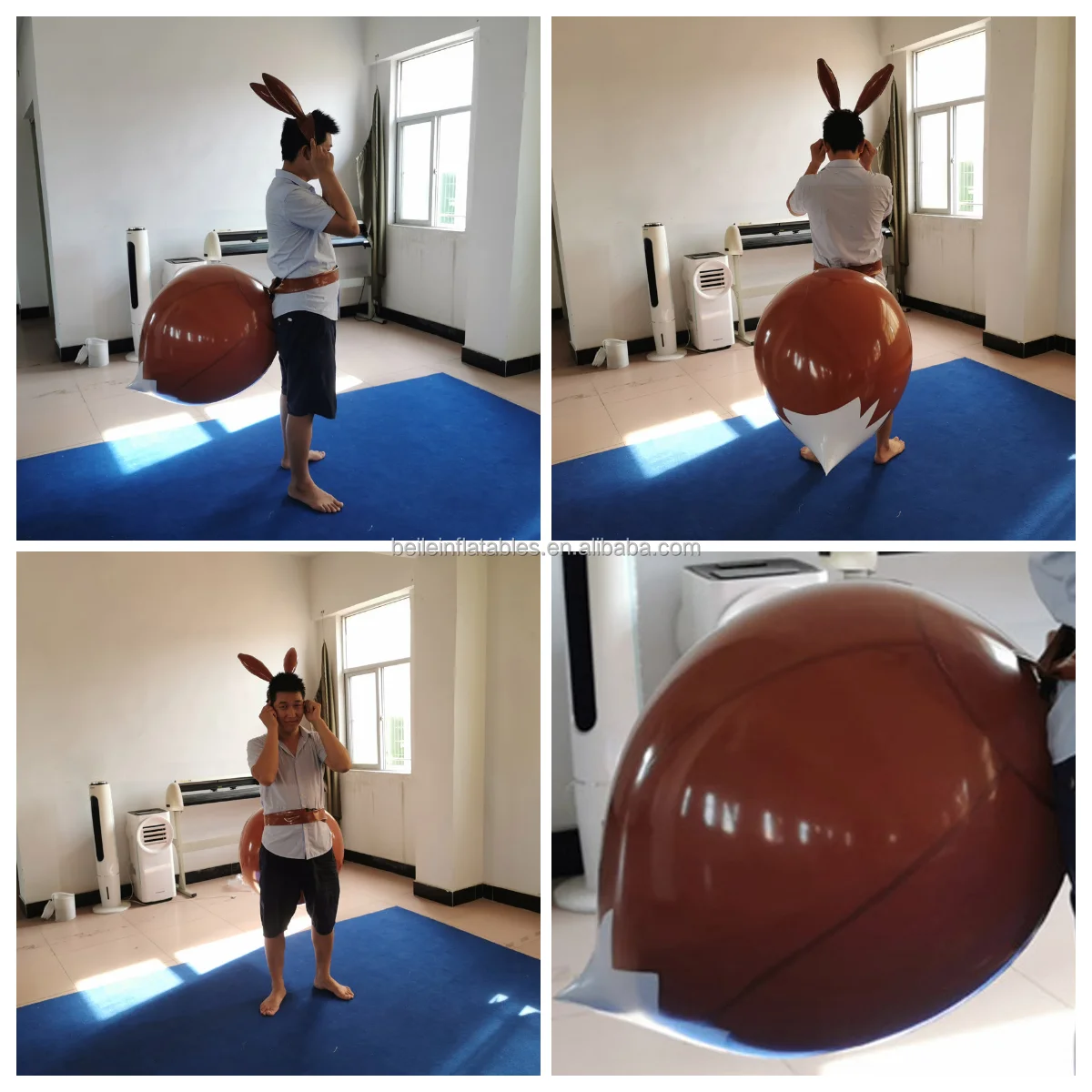 Beile Custom PVC Inflatable Beach Ball - Perfect for Sales