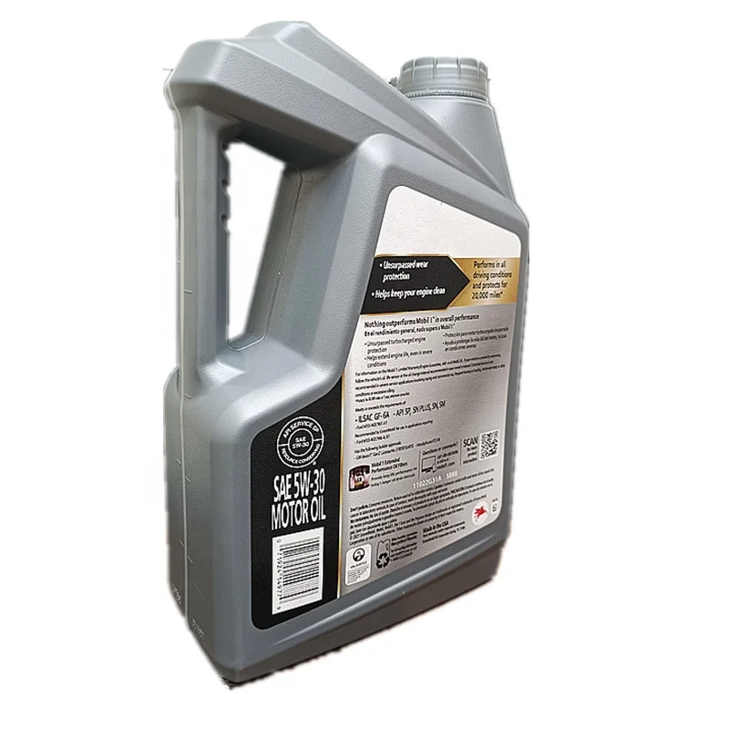 Mobil 1 5 W30 Fully Synthetic Engine Oil 4.73 L Motor Oil - Buy Mobil 1 ...