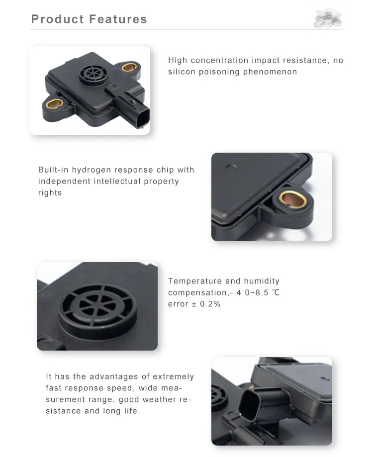 Thermal Conductivity Hydrogen Concentration Sensor Industrial Hydrogen ...