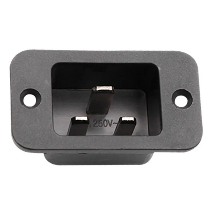 Iec C20 Male Panel Screw Mount Industrial Inlet Power Plug Socket Ac250v 16a Buy Electrical