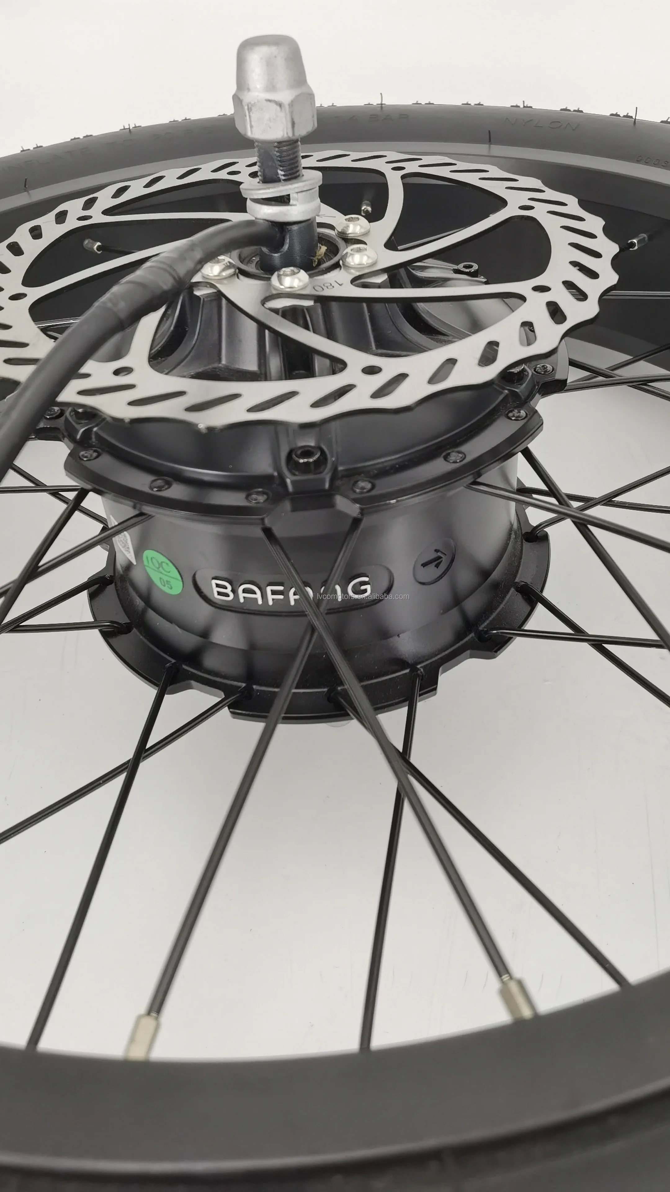 Lvco 1000w 48v60v Hub Motor Wheel For Electric Bike Geared Brushless ...