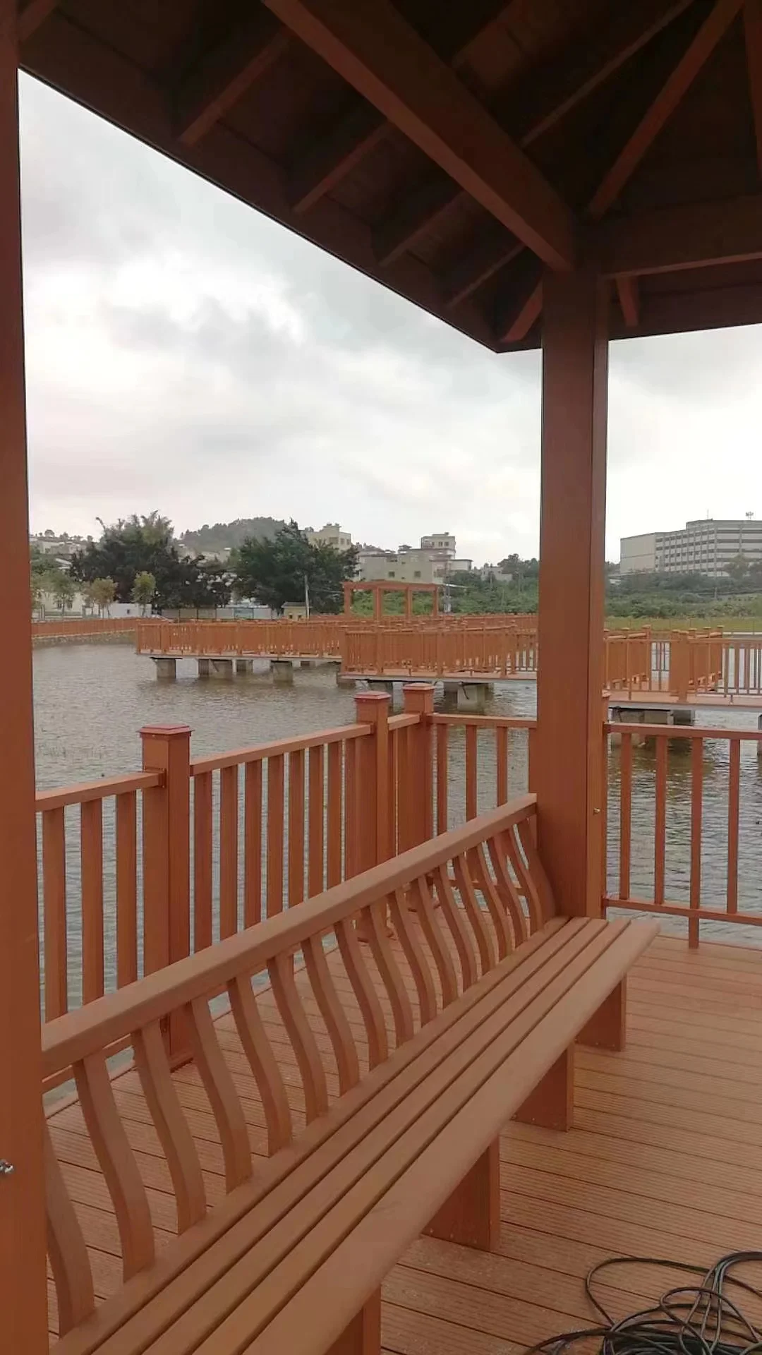 Durable WPC Handrail - Low Maintenance Outdoor Railing