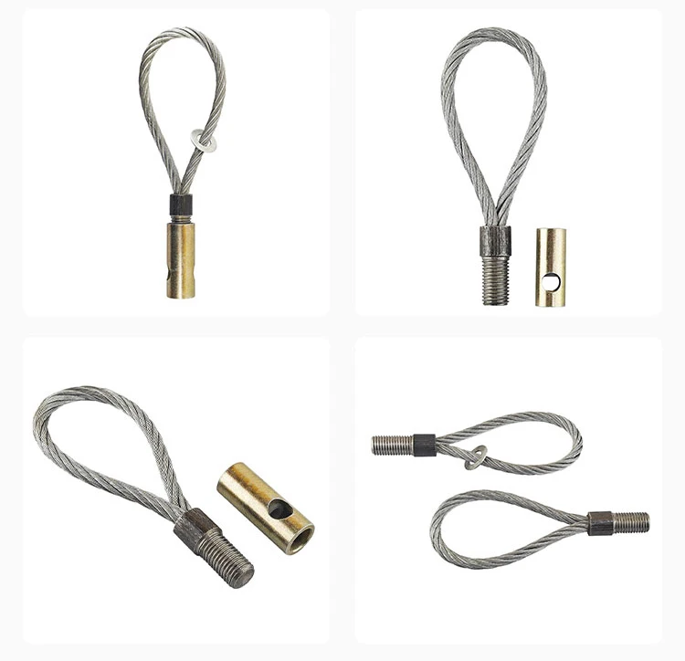 Precast Concrete Construction Elements Steel Threaded Lifting Cable ...