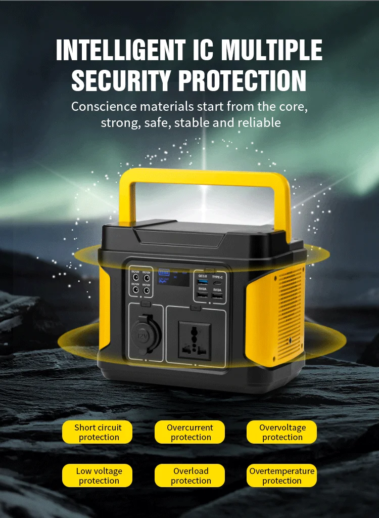 Portable Lithium Backup Lifepo4 Solar Generator Power Station 100w 200w 300w 500w 600w 1000w ...