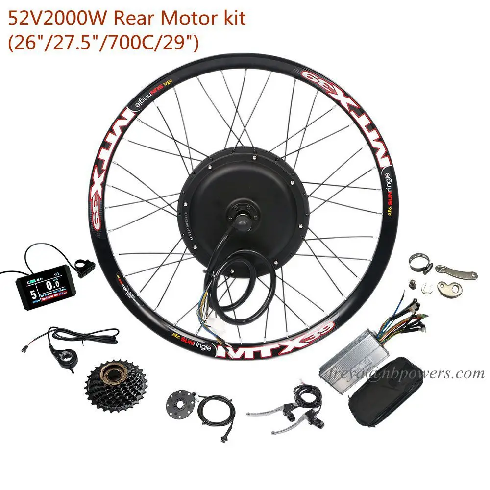 Uk Warehouse Free Shipping 26'' 27.5'' 29'' Mtx39 Wheel 48/52v 2000w ...