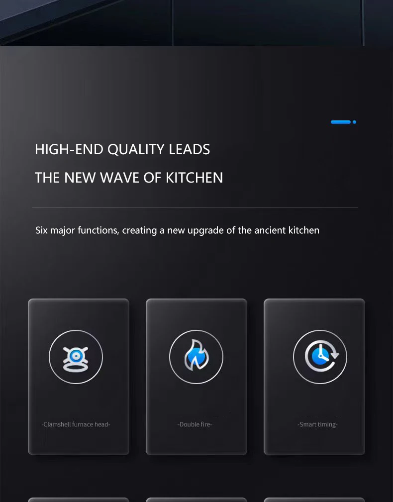 Maxky Kitchen Dual Stove - Efficient Natural Gas Cooking