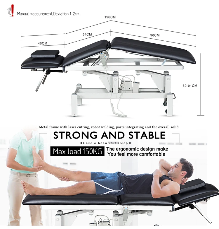 Electric Massage Bed - Physical Therapy Table in Stock