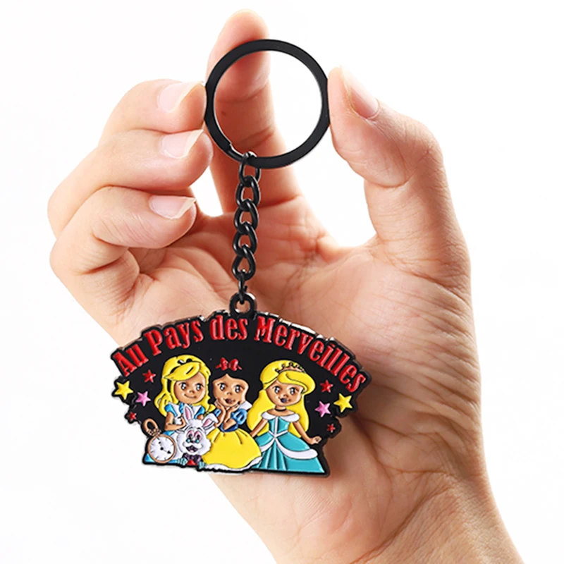 Custom Keychains - Personalized 3D Letter Logo Key Rings