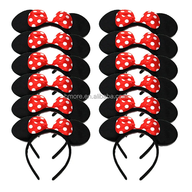 New Bow Headband Cute Mouse Children Cartoon Headband Hair Accessories ...