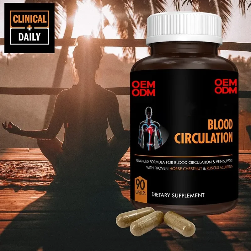 Blood Circulation Supplements Butchers Broom Horse Chestnut Hawthorn ...