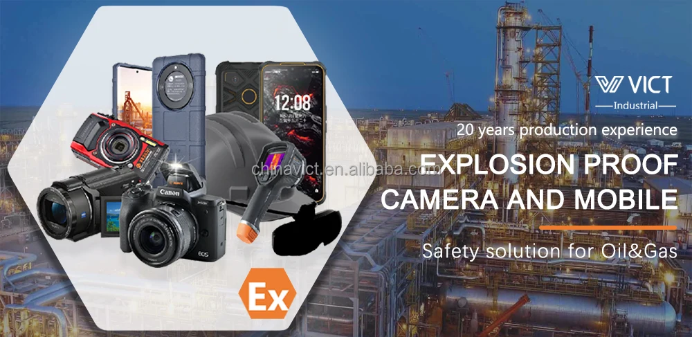 Excam1601s Intrinsically Safe Digital Camera with IP68 Protection