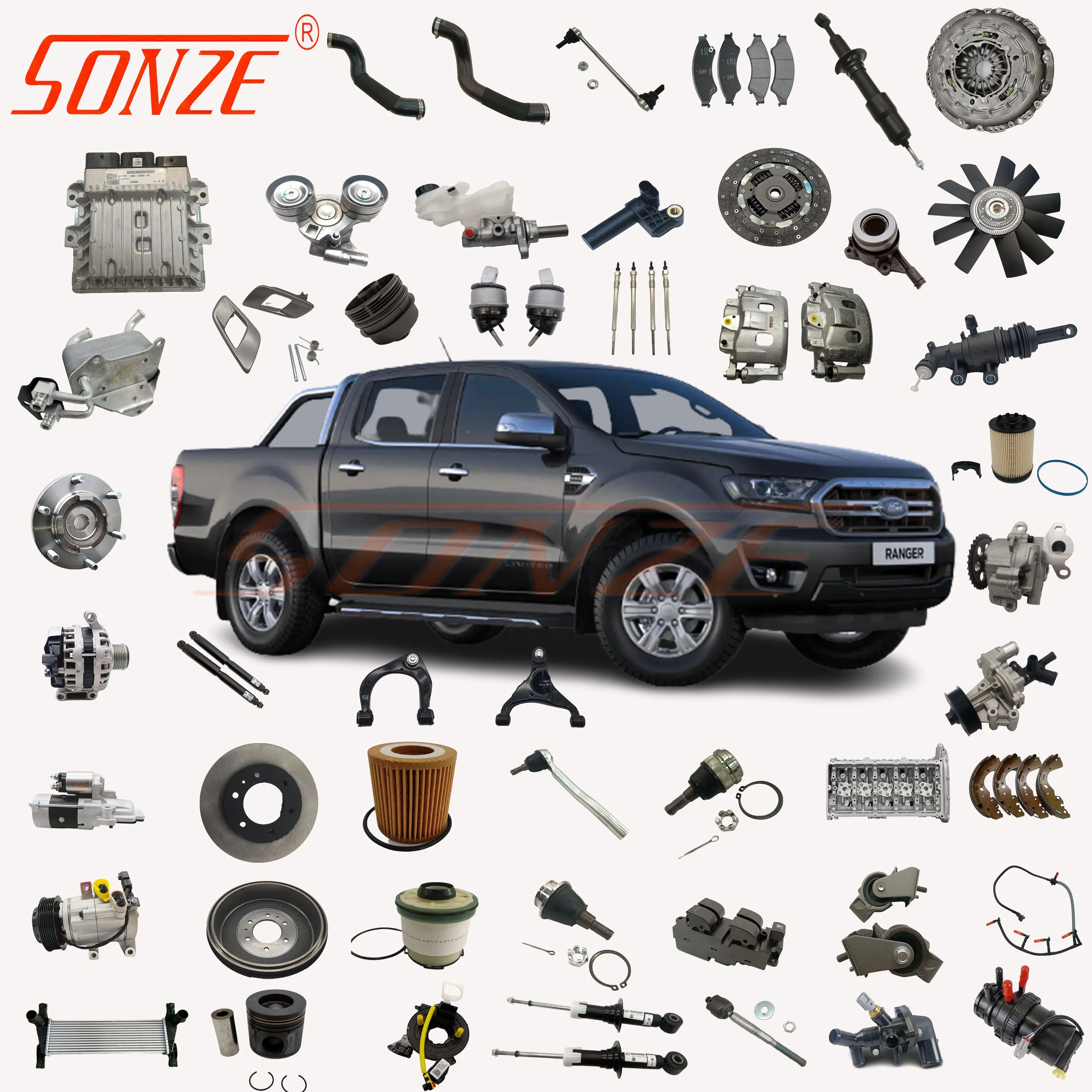 Engine Chassis Front Suspension Steering Parts Car Spare Accessories ...