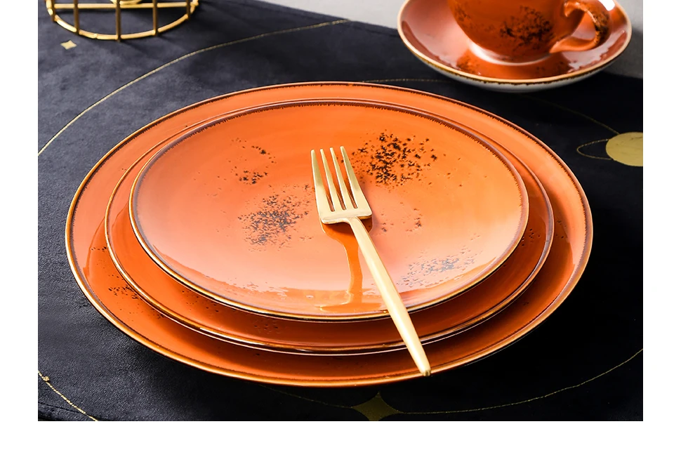 PITO Horeca Custom Restaurant Dining Plate Dishes Ceramic